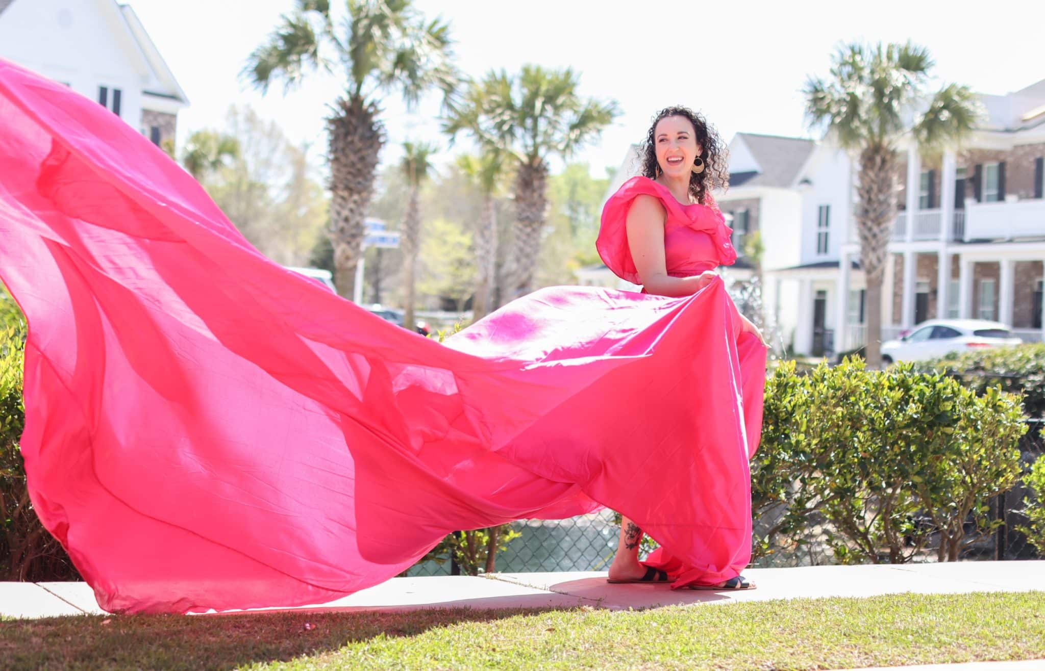 Flying Dress - Paula Player Photography